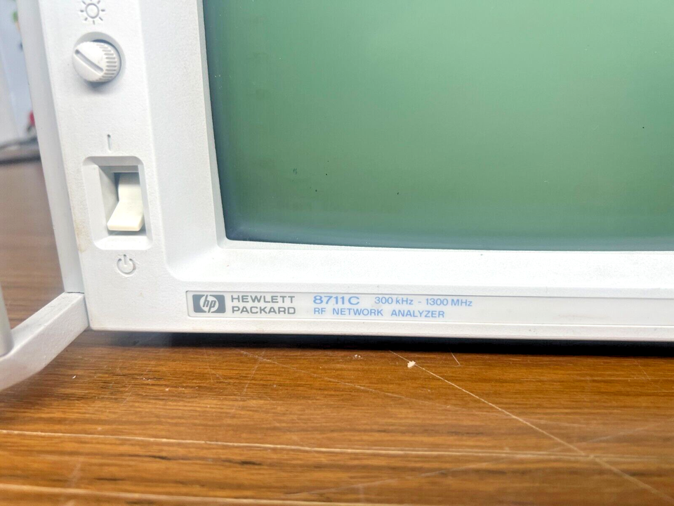 HP/Agilent 8711C 300kHz - 1300MHz RF Network Analyzer Options 1EC | eBay