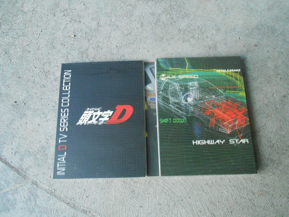 INITIAL D TV SERIES COLLECTION-3 DVD SET-ANIME BOX SET-(DVD-9)-LN | eBay