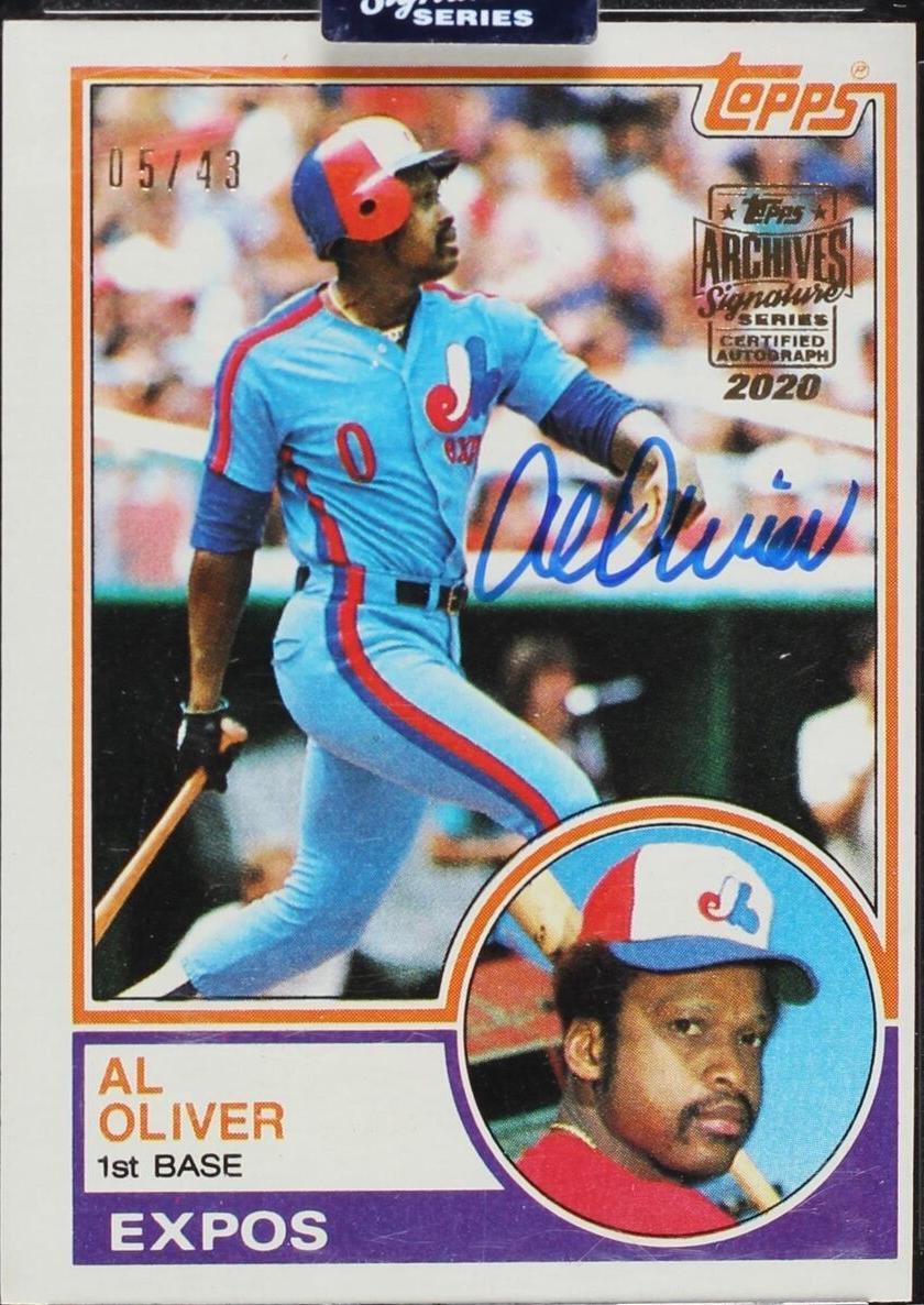 2020 Topps Archives Signature Series - Retired Player Edition Buybacks ...