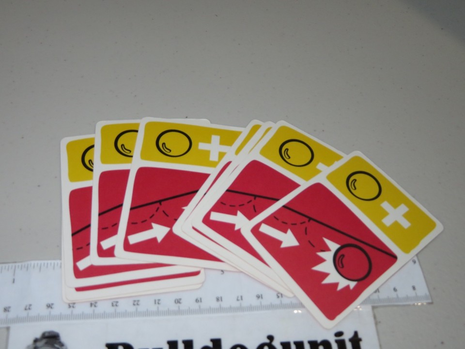 2005 Cranium Bumparena Board Game Lot 9 Release Card Replacement Part ...