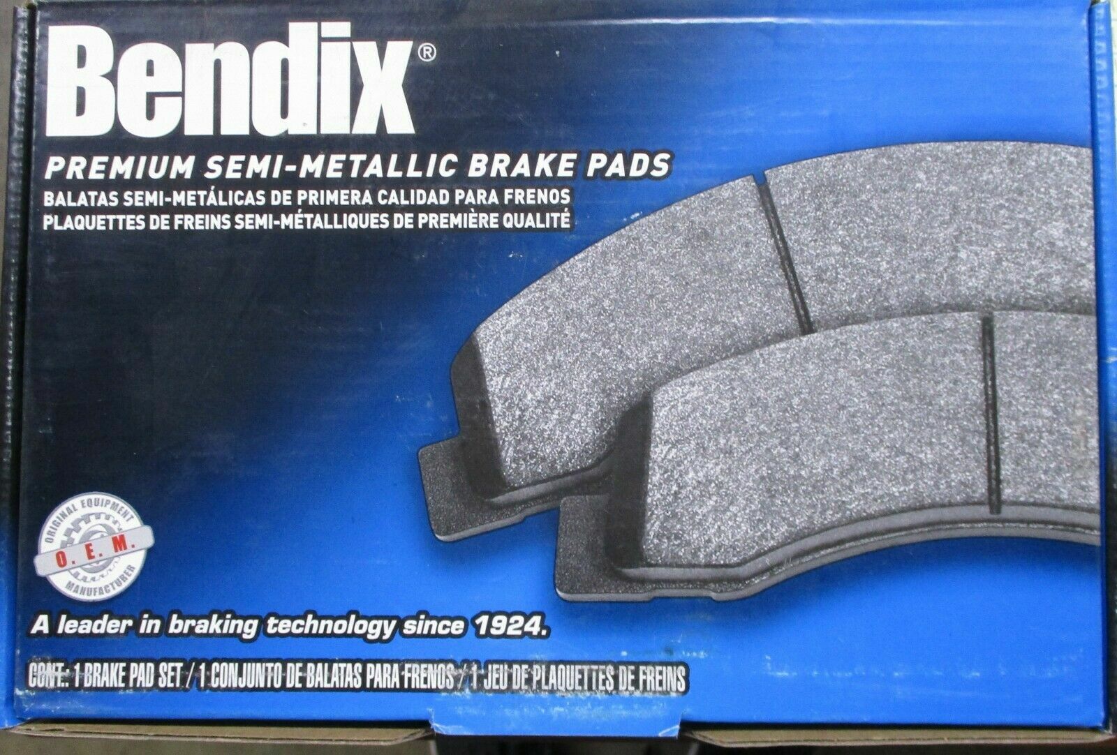 NEW BENDIX PREMIUM SEMI-MET REAR BRAKE PADS MKD1077 / D1077 FITS SEE ...