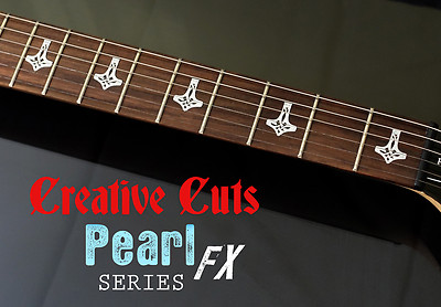 Hammer of Thor MJOLNIR Norse Mythology MOP Inlay Stickers for BASS ...