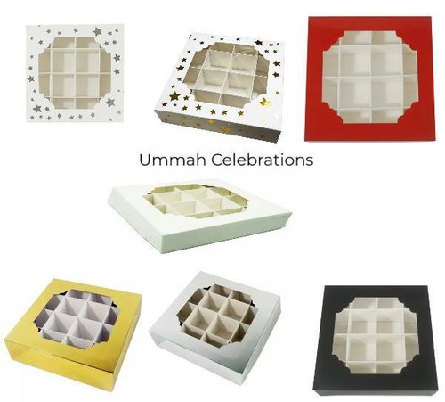 Empty Pick & Mix Sweet Boxes with clear window display ideal for ...