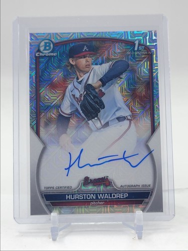 HURSTON WALDREP 2023 BOWMAN CHROME DRAFT 1ST HTA CHOICE AUTO /150 Q2409 ...