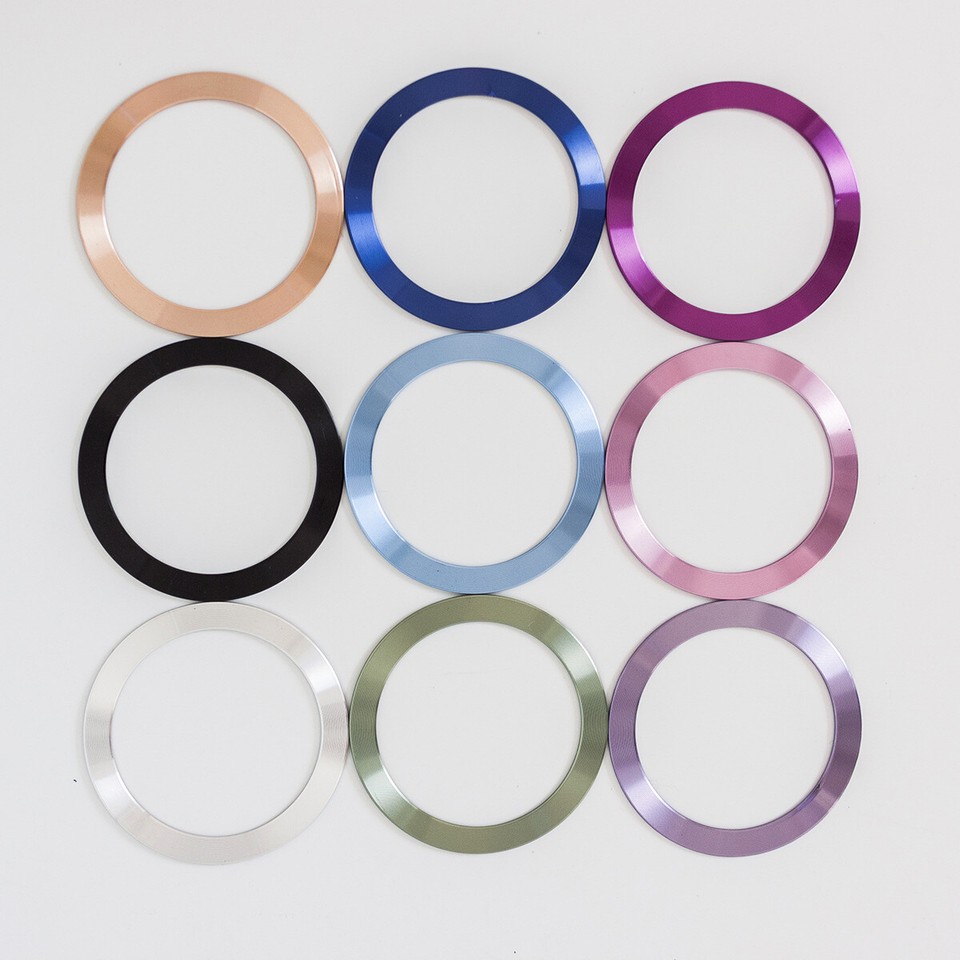 Universal Magnetic Wireless Charger Metal Ring Sticker Compatible with ...