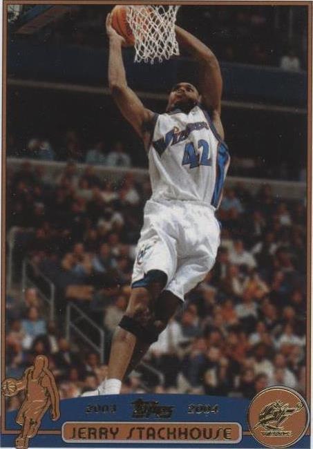 2003-04 Topps - Jerry Stackhouse #52 Collection for sale online | eBay