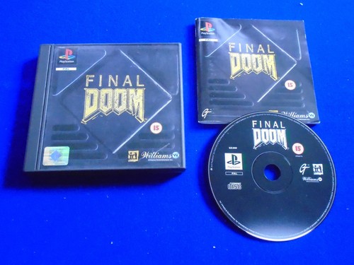 ps1 FINAL DOOM Game Playstation Boxed COMPLETE PAL ps2 ps3 | eBay