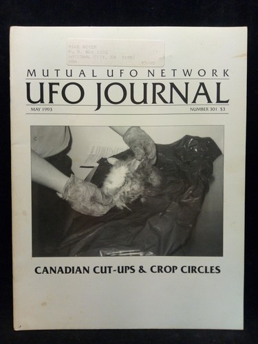 UFO Journal Mutual UFO Network MUFON Aliens Issue Number 301 May 1993 ...
