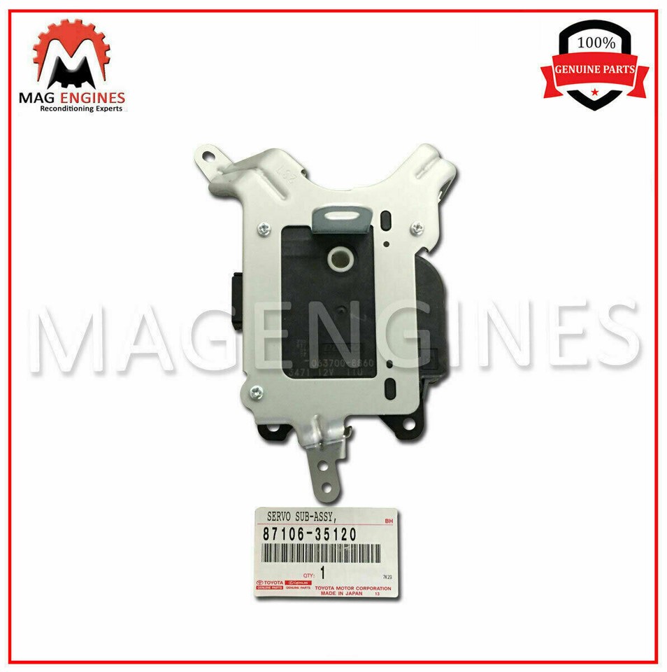 87106-35120 GENUINE OEM SERVO SUB-ASSY, DAMPER (FOR MODE) 8710635120 | eBay