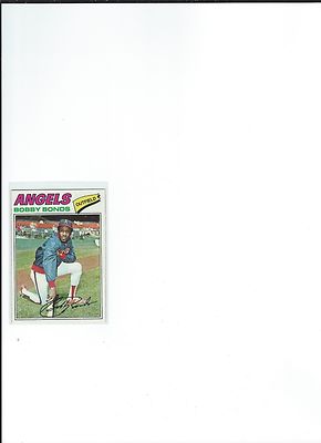 1977 TOPPS BOBBY BONDS # 570 CALIFORNIA ANGELS NEAR MINT!!! L@@K! | eBay