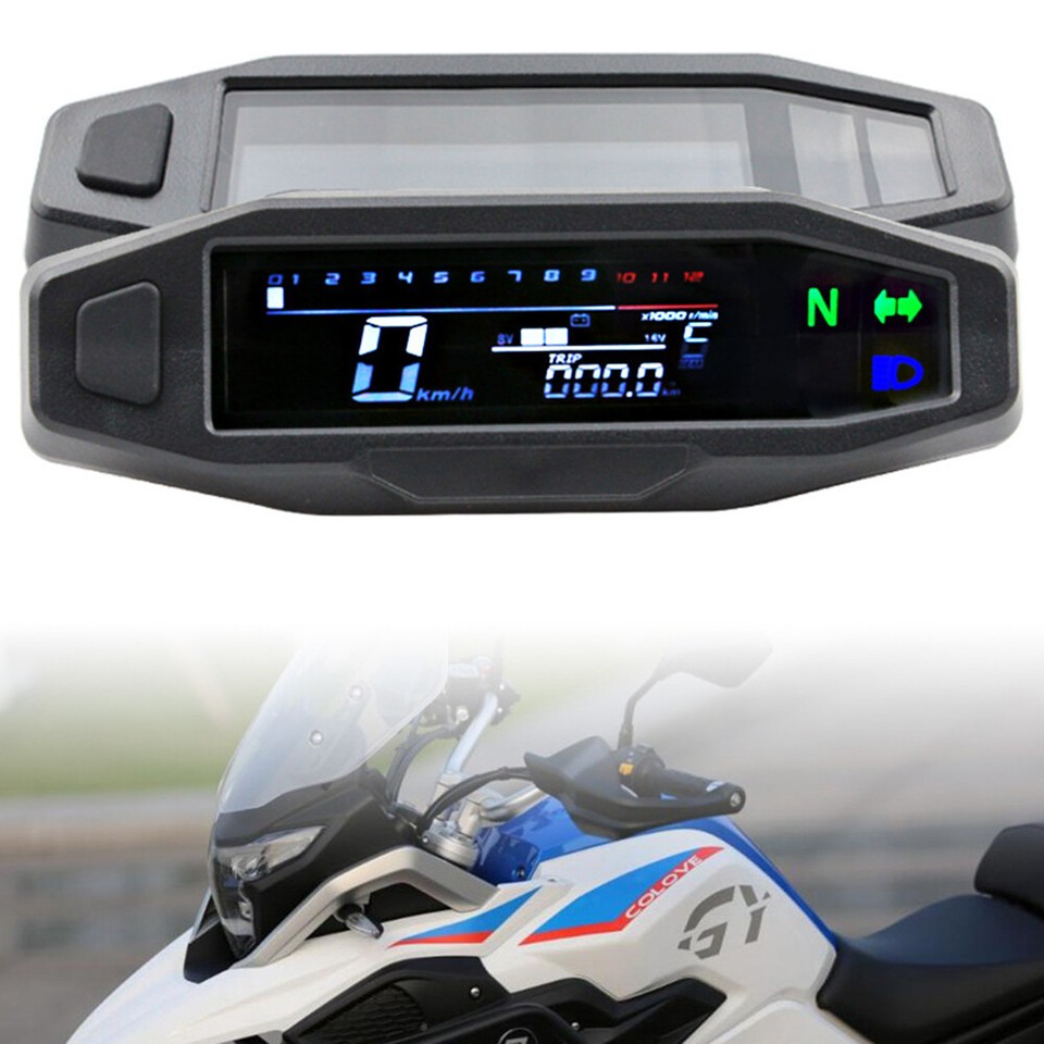 Tachometer for Kawasaki Z1000 Digital LED LCD Odometer Motorcycle ...