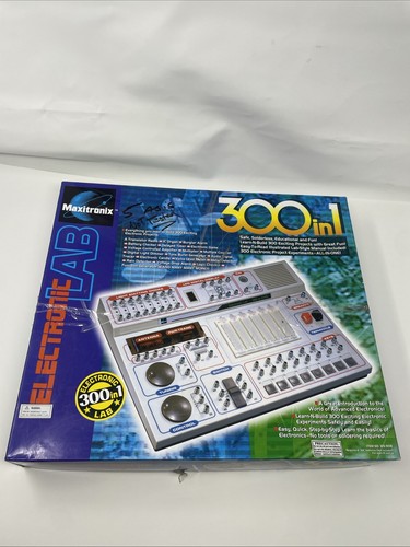 Vintage Maxitronix Electronic Lab 300 in 1 Elenco Electronics Science ...