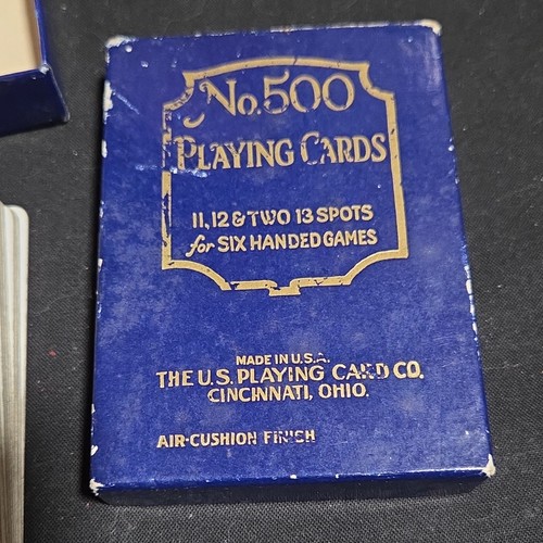 The U.S. Playing Card Co. Vintage 500 Five Hundred Card Game Deck Air ...