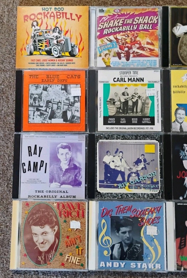 Rockabilly - Lot 16 CDs Various Artist, Country, Rock Music | eBay