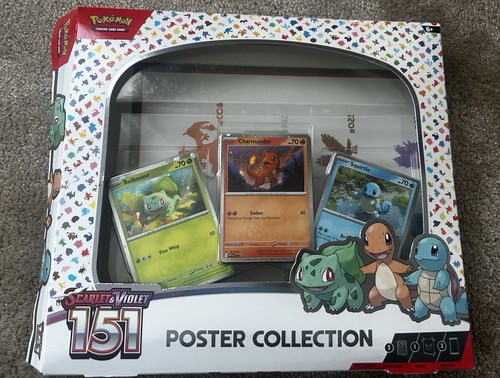 Pokemon 151 Poster Collection Promos & Poster no single packs | eBay UK