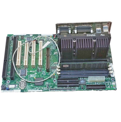 Intel/Micron Seattle SE440BX slot 1 ATX motherboard, P II 400 CPU ...