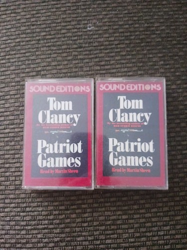 Tom Clancy Patriot Games On Cassette Tape | eBay