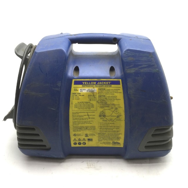 Yellow Jacket 95760 Recover XLT Refrigerant Recovery Machine Great for ...