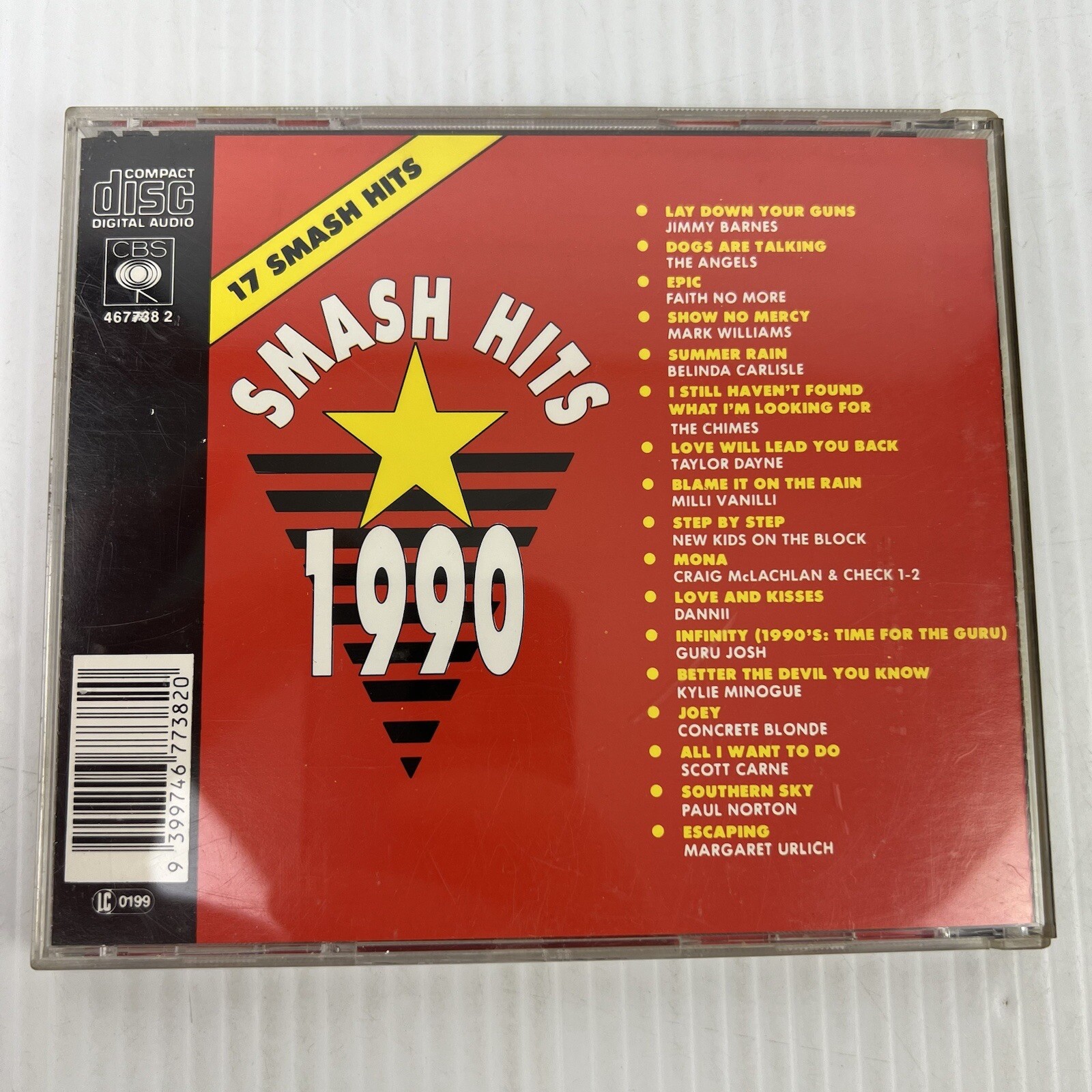 Smash Hits 1990 CD 1990 CBS 467738 Various Artists EBay smash-hits-1990-cd-1990-cbs-467738-various-artists-ebay