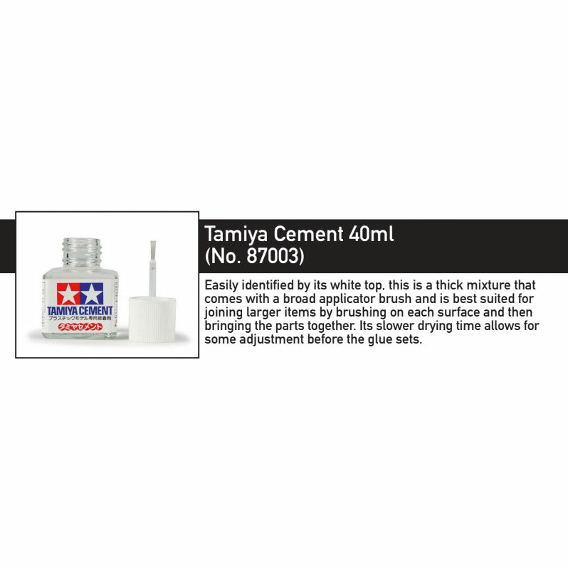 TAMIYA 87003 Liquid Cement Twin Pack 2 x 40ml 736649580626 | eBay UK