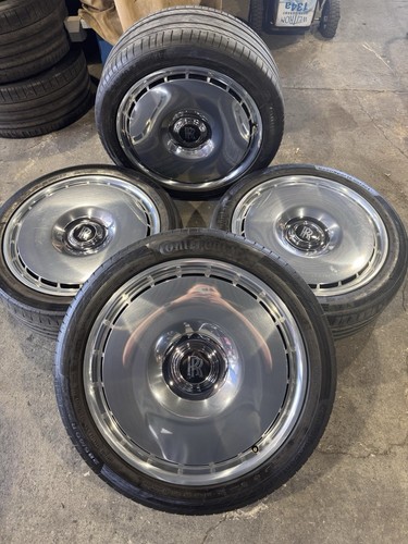 22 ROLLS ROYCE PHANTOM OEM GENUINE RIMS TIRES WHEELS FACTORY POLISH ...