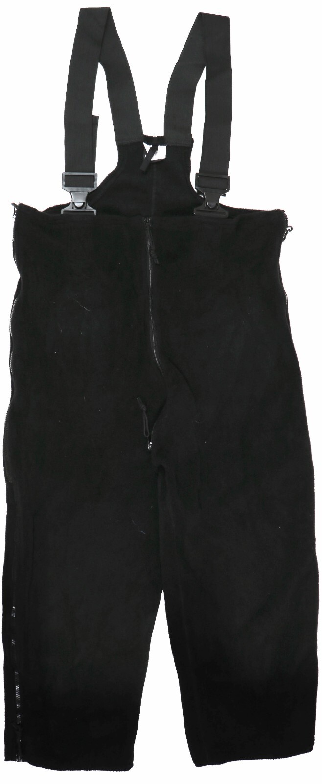 Large Short / Regular - Overalls Cold Weather Fleece Black Polartec ...