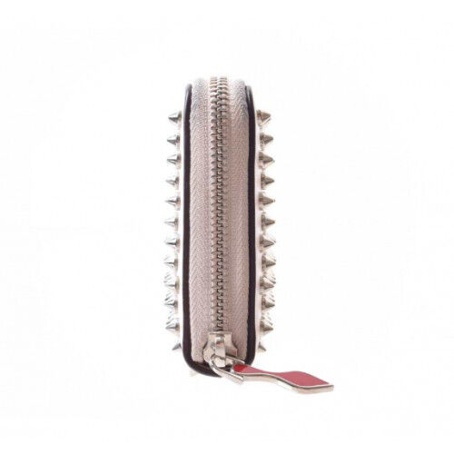 Christian Louboutin W PANETTONE WALLET, Studded Light pink Christian Louboutin W PANETTONE WALLET, Studded Light pink