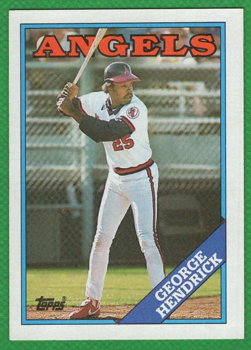 1988 Topps - #304 George Hendrick for sale online | eBay