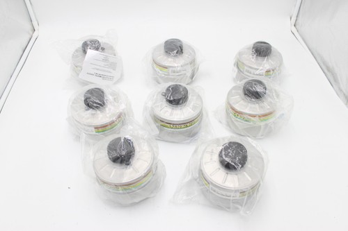 (8) Mestel NATO 40mm Threaded Filters for Russian Israeli Polish Gas ...
