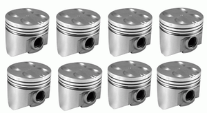 Dodge/Plymouth 273 V8 2-Barrel Cast Flat Top Pistons Set/8 1964-1969 ...
