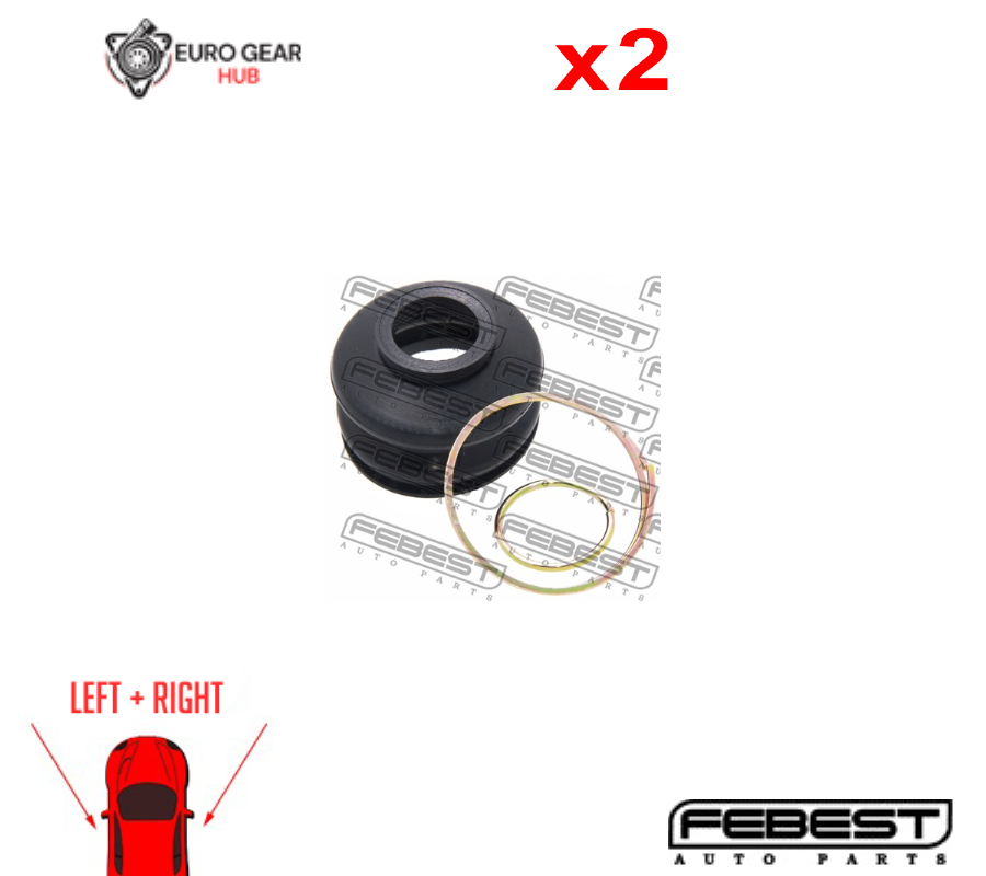 SET OF 2 REPAIR KIT, BALL JOINT FEBEST BMBJB-X5 FOR BMW / 2 PCS ...