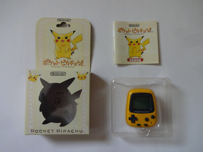 Nintendo Pocket Pikachu Console MPG-001 Pokemon 1998 w/Box Manual From ...