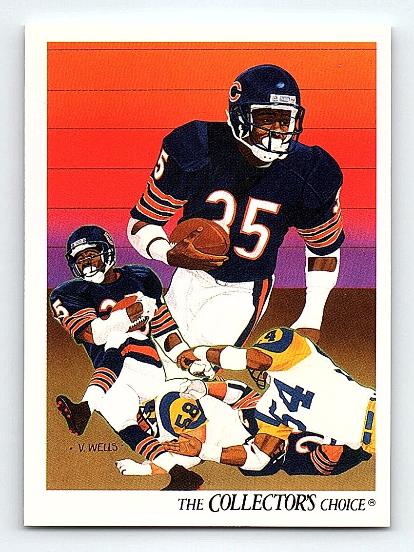 1991 Upper Deck The Collector's Choice Neal Anderson Chicago Bears #72 ...