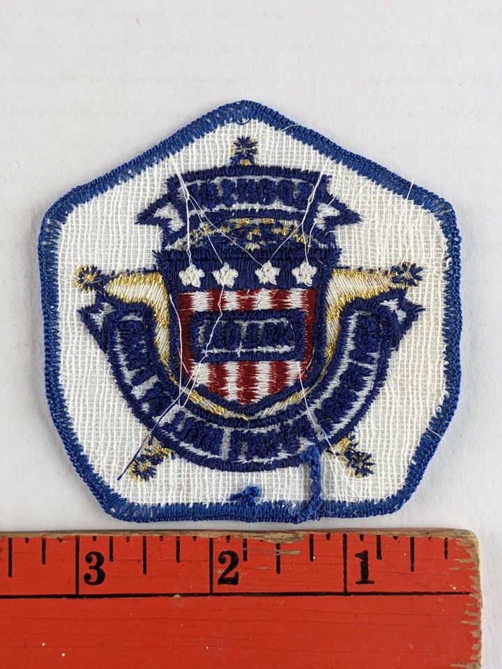 Vintage National Police Hall of Fame Badge Crest Patch | eBay