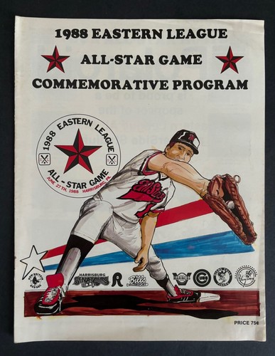 1988 Eastern League All Star Game Program AUTOGRAPHED!!! | eBay
