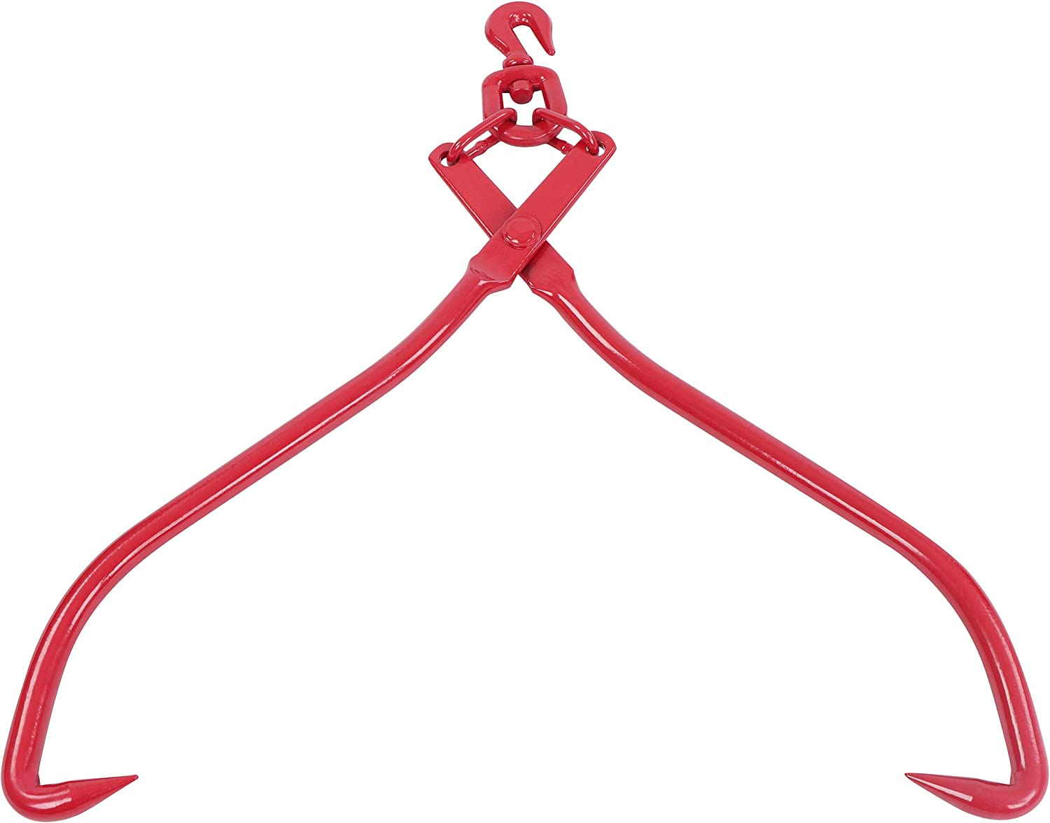 Felled Timber Claw Hook, 32In - Log Lifting Tongs Heavy Duty Grapple ...