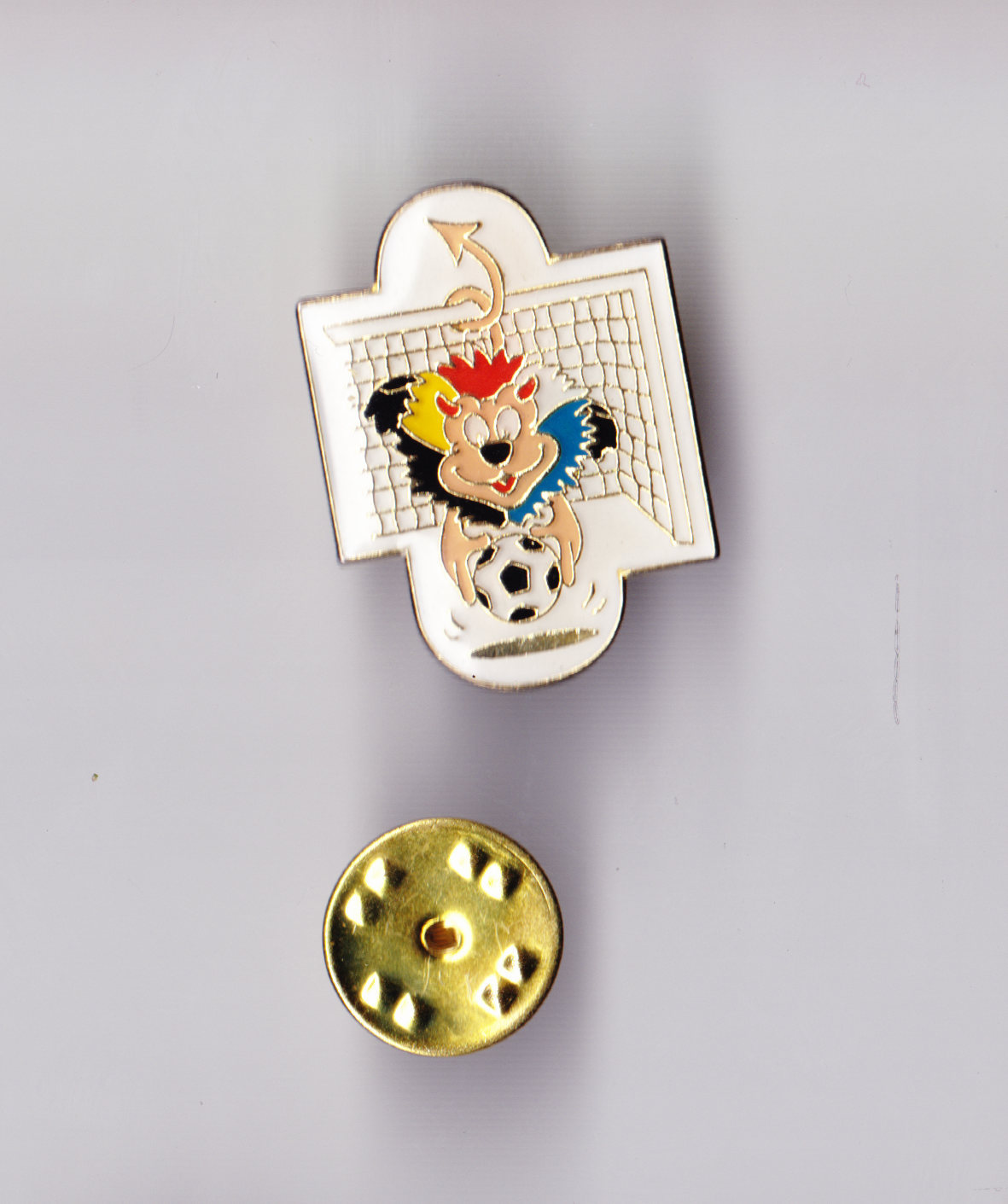 EURO 2000 Netherlands Belgium UEFA football pin badge Benelucky Mascot ...