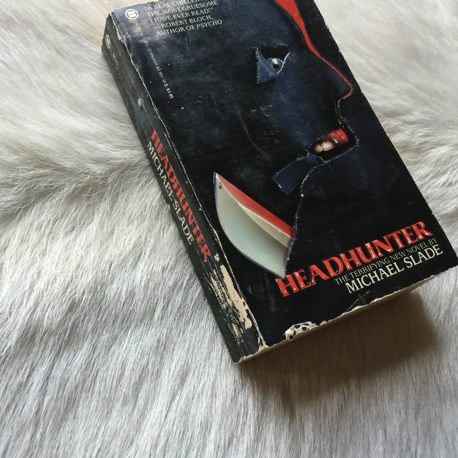 MICHAEL SLADE Headhunter Book Recommended Robert Bloch Vtg Horror Book ...