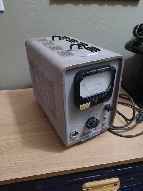 Hewlett Packard HP Vintage 428A Clip-on DC Milliammeter Agilent for ...