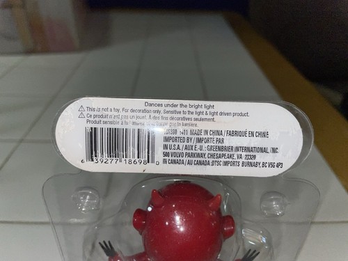 Solar Dancing Devil 4” Collectible Toy Bobble Head Valentine New Sealed ...