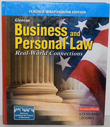 BUSINESS AND PERSONAL LAW: REAL-WORLD CONNECTIONS TEACHER By Gordon-w ...