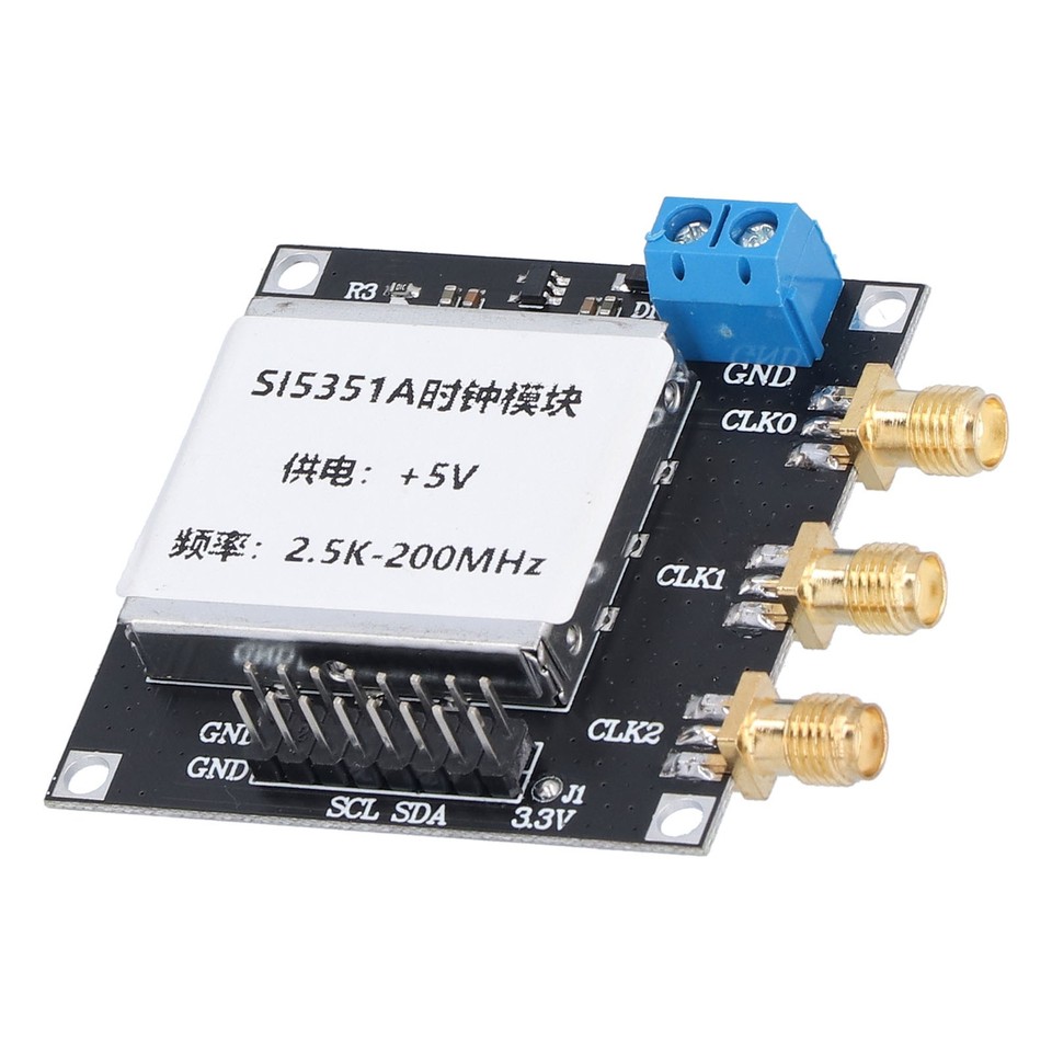 SI5351 Clock Signal Generator Module Low Noise Square Wave Frequency Generat NEW | eBay UK