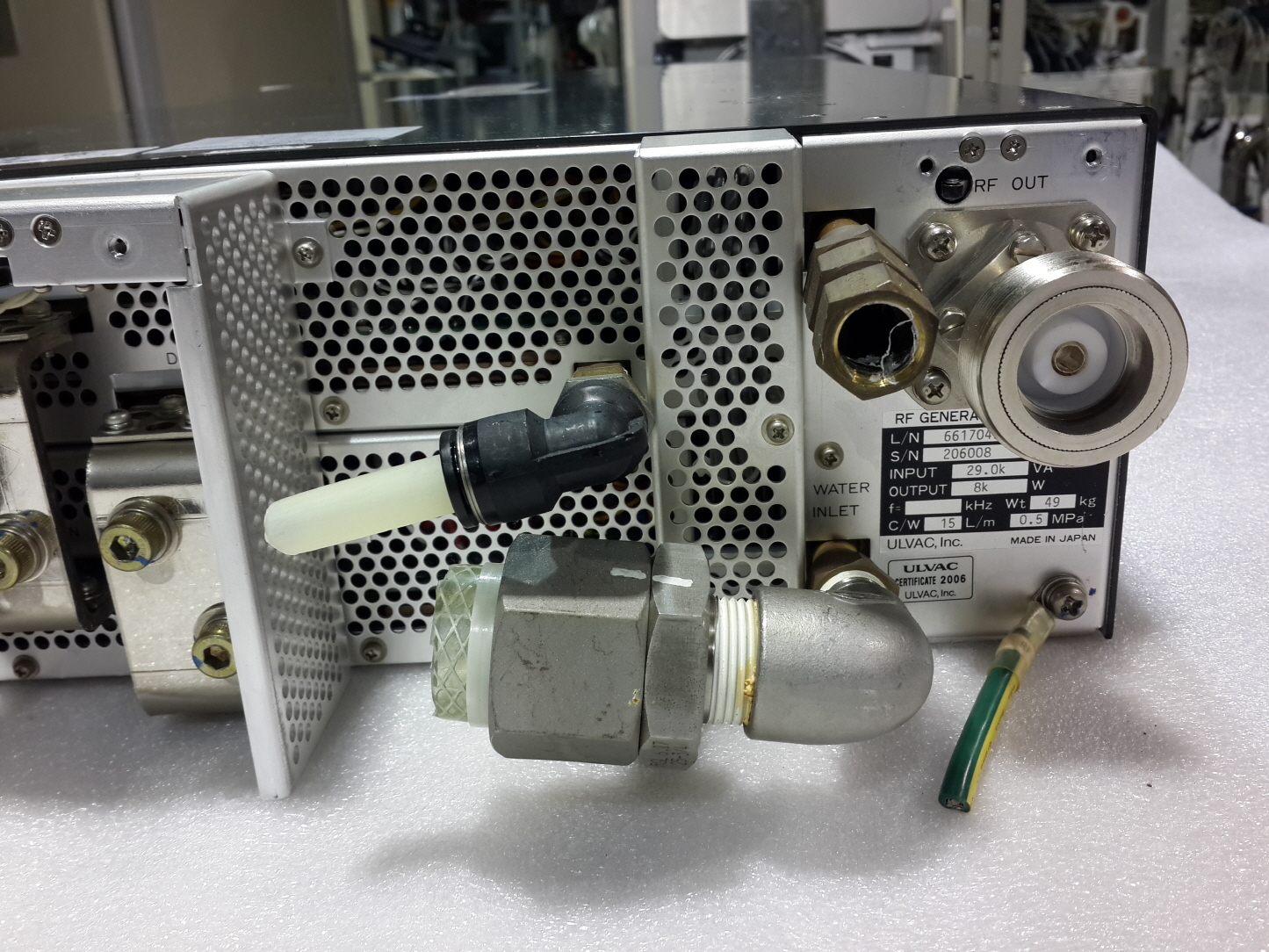 ULVAC RFS-2780A 27.12MHz 8kW RF GENERATOR | eBay