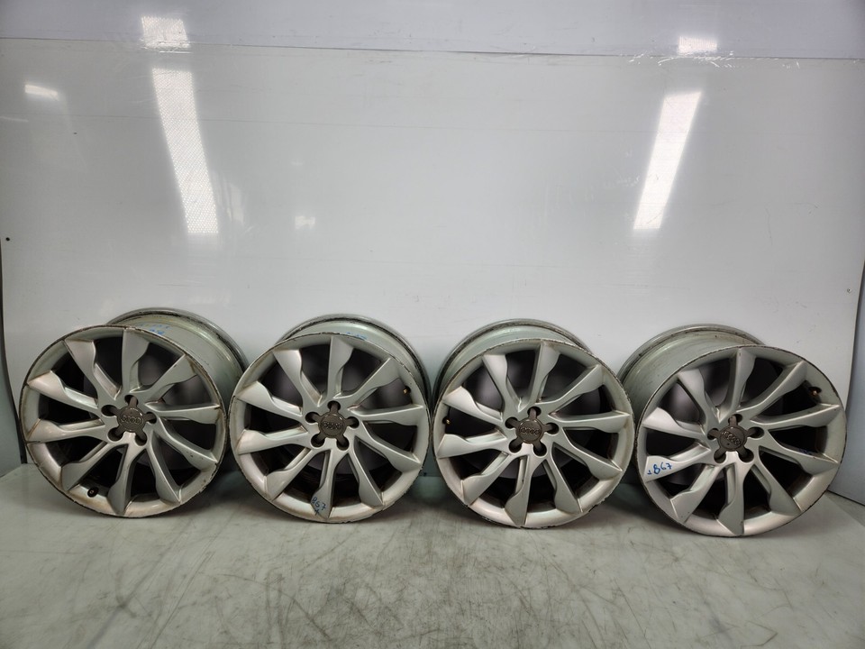 13-17 OEM Audi A5 8T Alloy Wheel Rim 19x8.5J ET32 Silver SET NOTE* | eBay