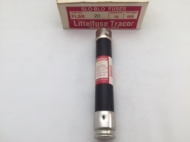 FLSR20 Littelfuse, 20 Amp 600vac/300vdc, Slow Blow Fuse, (Class RK5) | eBay