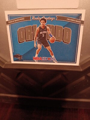 2022 -23' Panini NBA Hoops Paolo Banchero Rookie Greetings #1 | eBay