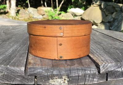 Boxes - Small Antique Wooden Box - 5