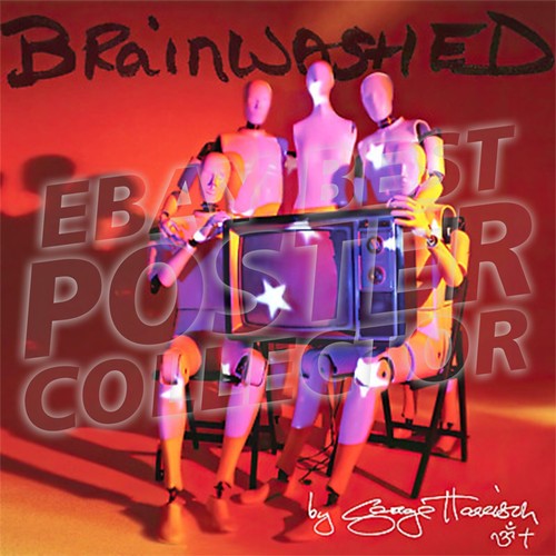 George Harrison Brainwashed Banner Album Cover Poster | eBay