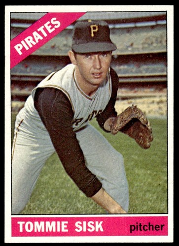 1966 Topps Tommie Sisk Pittsburgh Pirates #441 | eBay