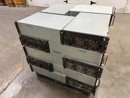 Lot of 40x 4U Rackmount Server w/ Fans - 8 GPU Case Mining AI Data ...